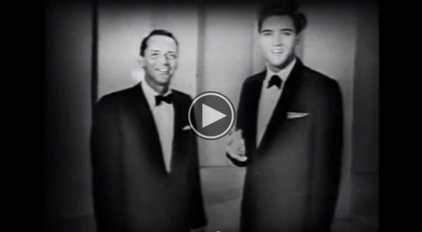 Elvis Presley And Frank Sinatra Singing Together.Forgotten Footage ...